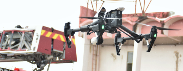 SosSul faz demonstração com drones no QCG